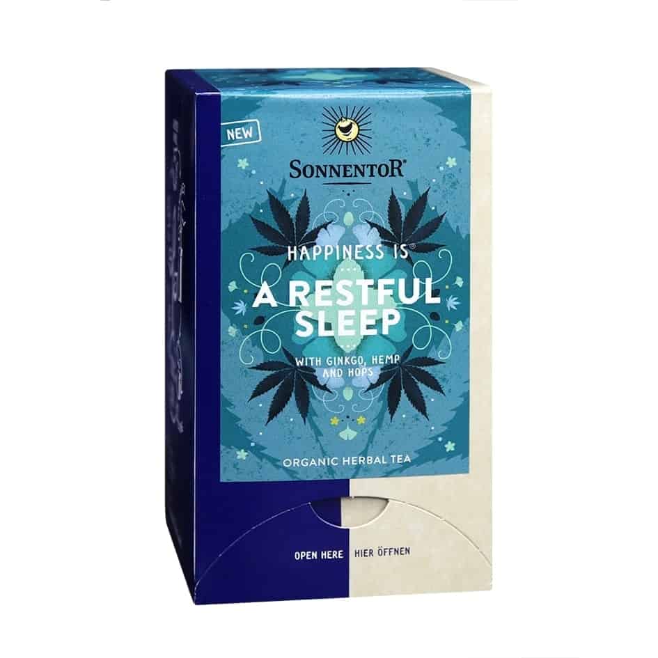 Sonnentor Organic Happiness is... A Restful Sleep Tea Blend, 18 tea ...